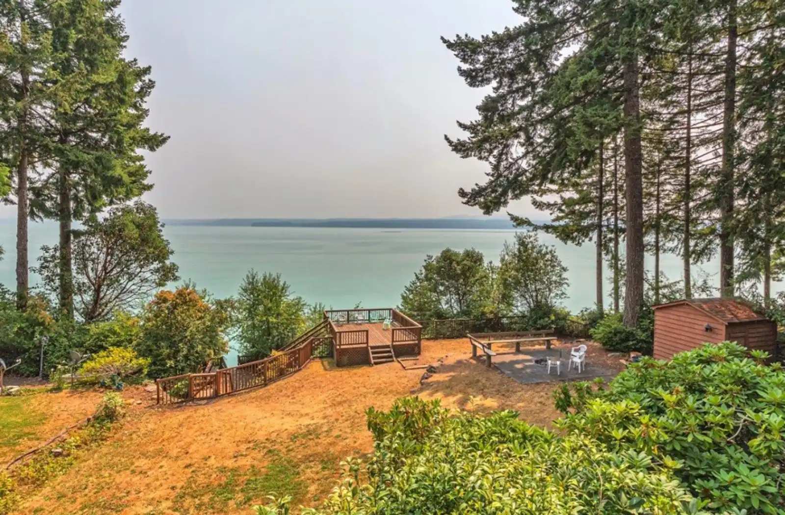 Brinnon House on Hood Canal Near Olympic National Park